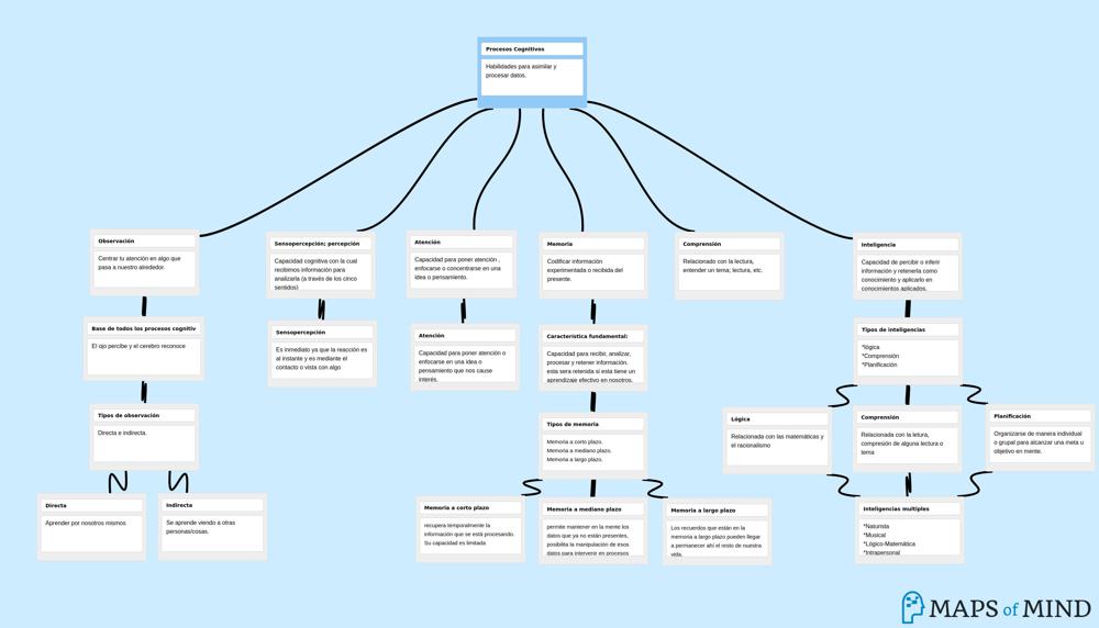 MapsOfMind | Procesos Cognitivos